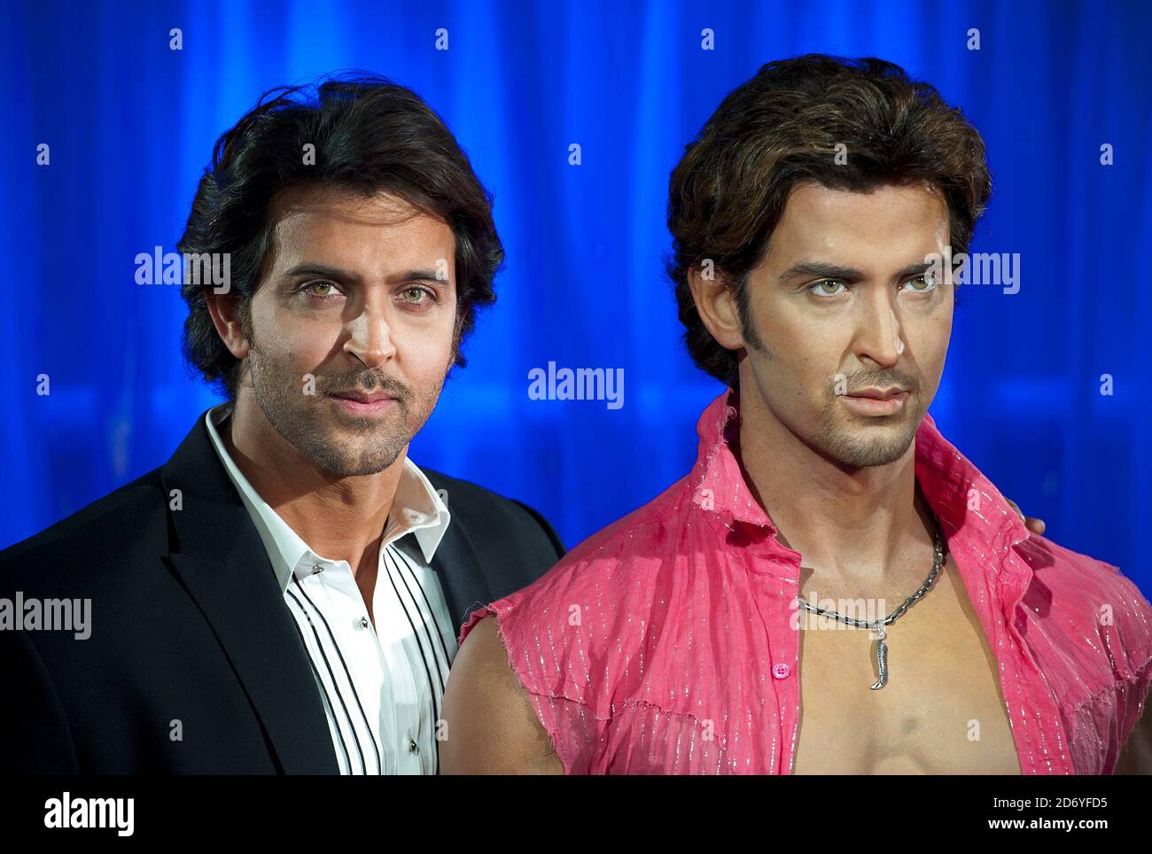 Bollywood actor Hrithik Roshan unveils his new waxwork at Madame ...