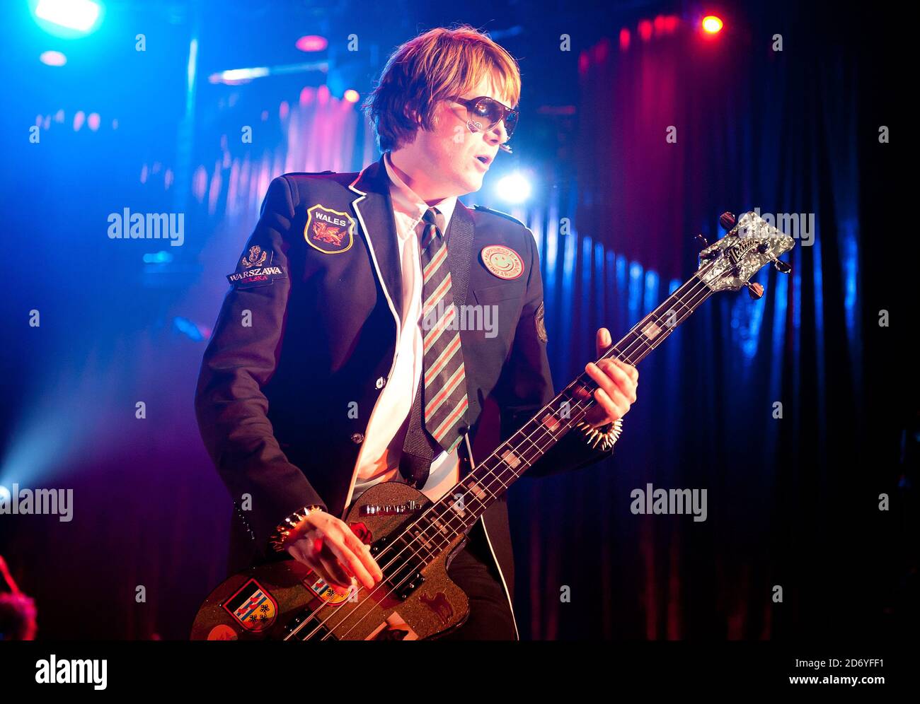 Nicky Wire of the Manic Street Preachers performs live at the Brixton ...