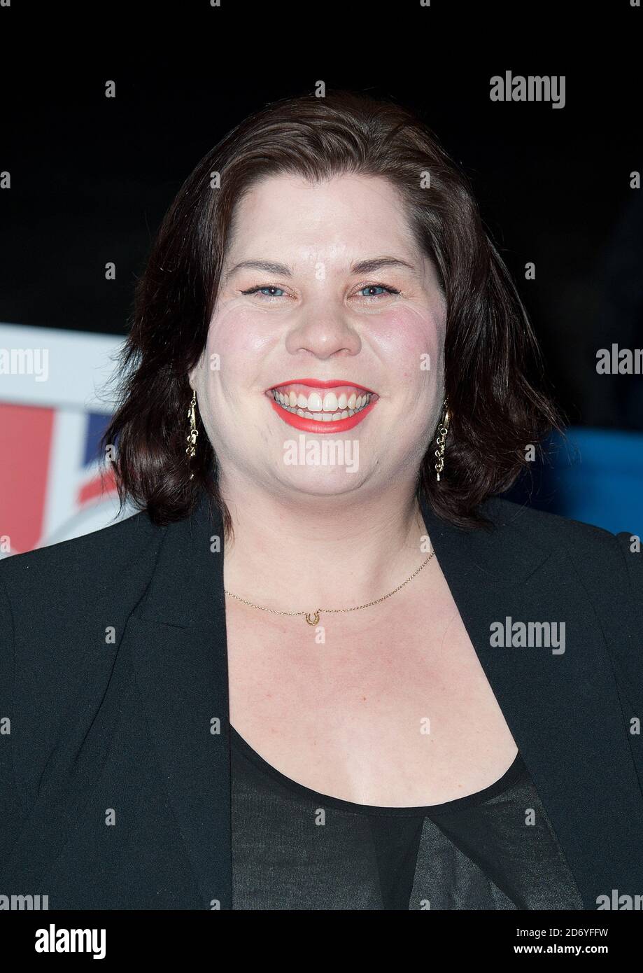 Katy Brand arriving at the 2010 British Comedy Awards at Indigo2, at ...