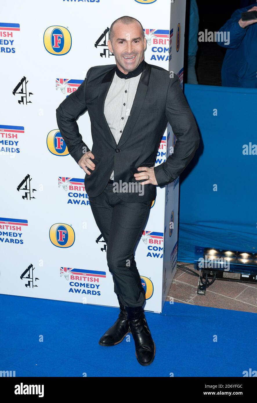 Louie Spence arriving at the 2010 British Comedy Awards at Indigo2, at ...