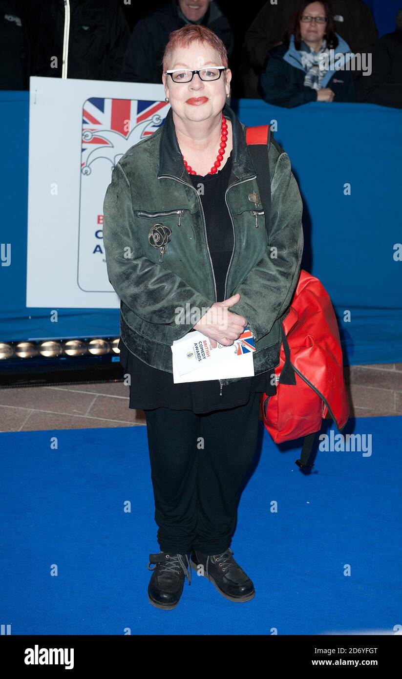 Jo Brand arriving at the 2010 British Comedy Awards at Indigo2, at the ...