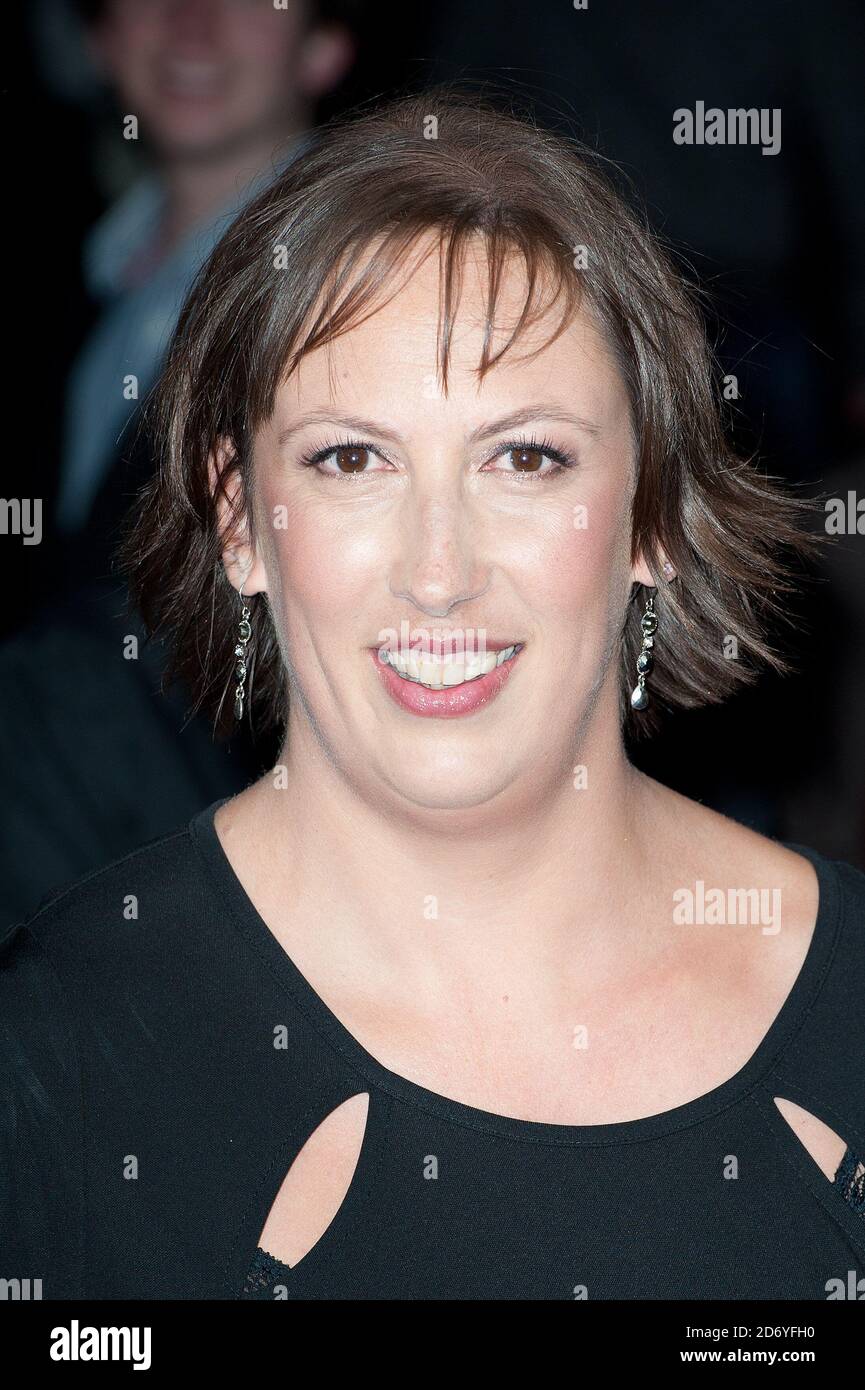 Miranda Hart arriving at the British Comedy Awards at Indigo2, at the ...