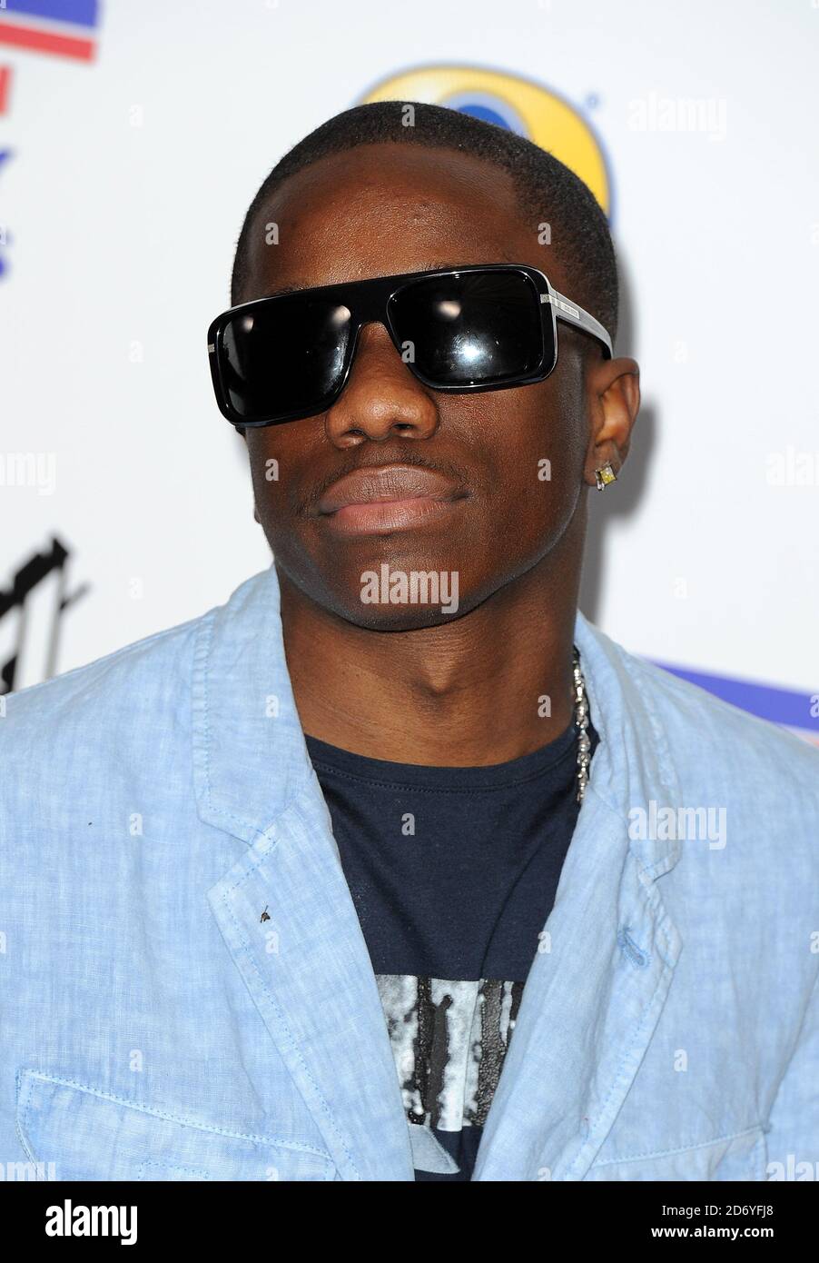 Tinchy Stryder arriving at the British Comedy Awards at Indigo2, at the ...