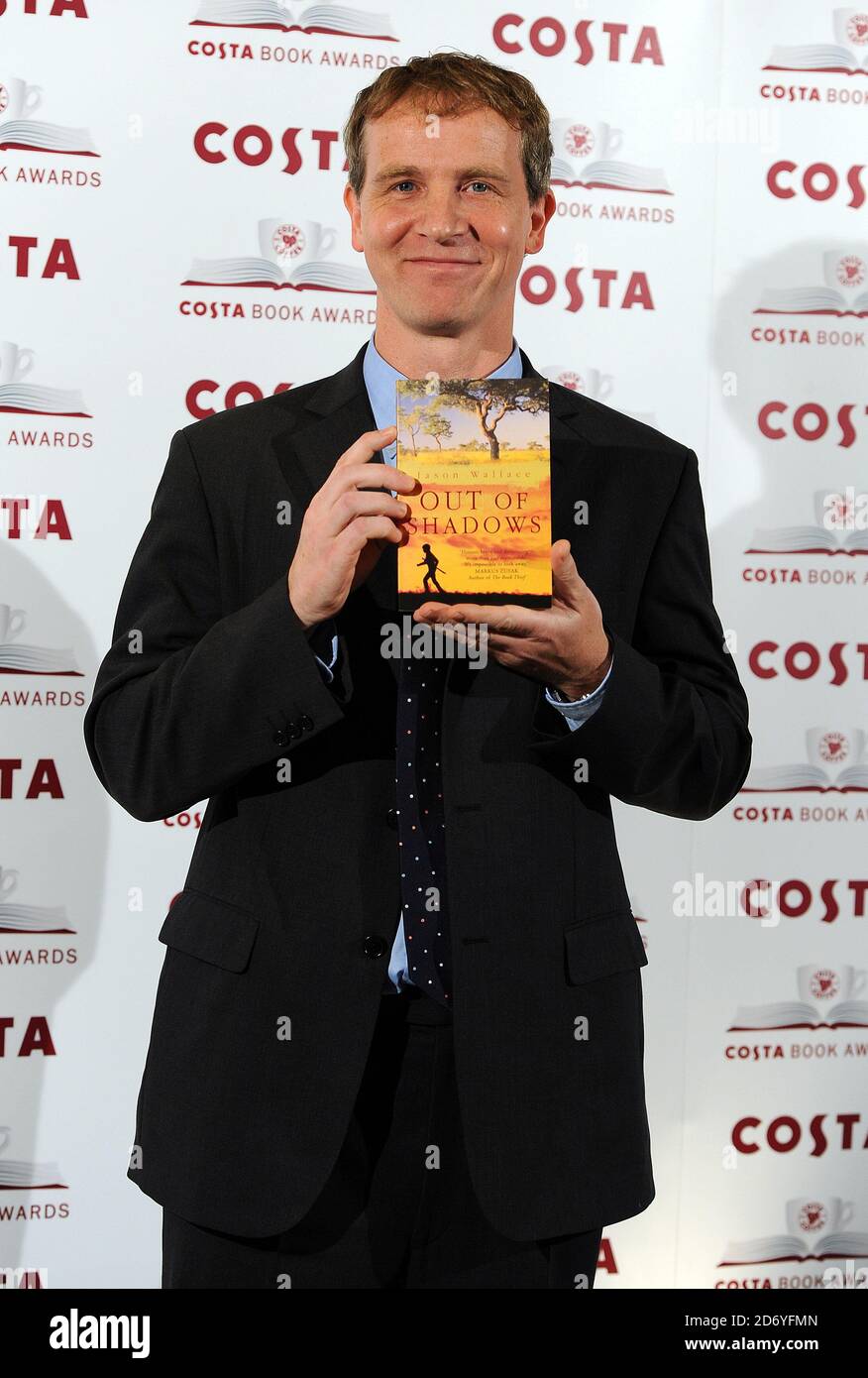 Children's Book Award winner Jason Wallace pictured at the Costa Book ...