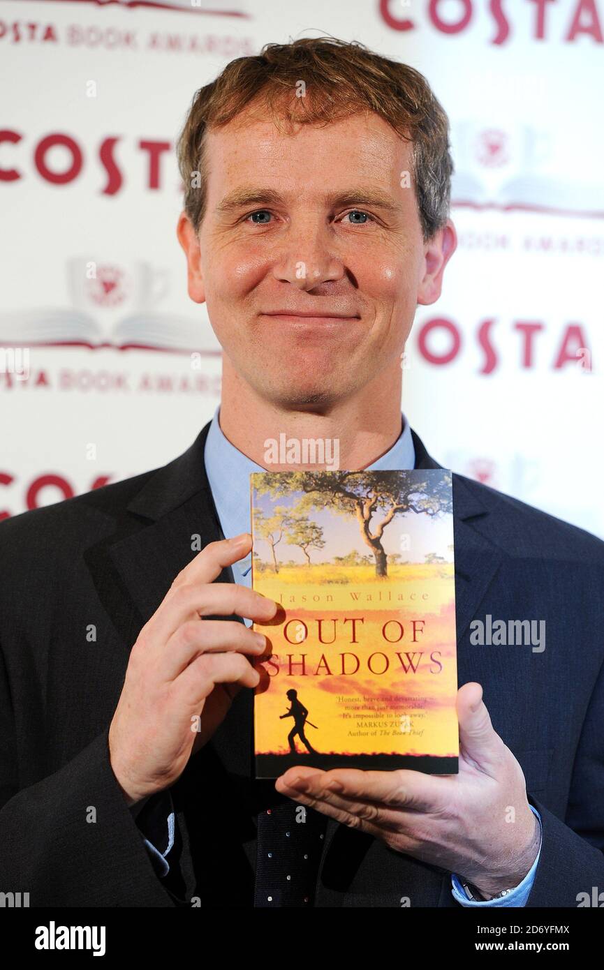 Children's Book Award winner Jason Wallace pictured at the Costa Book ...