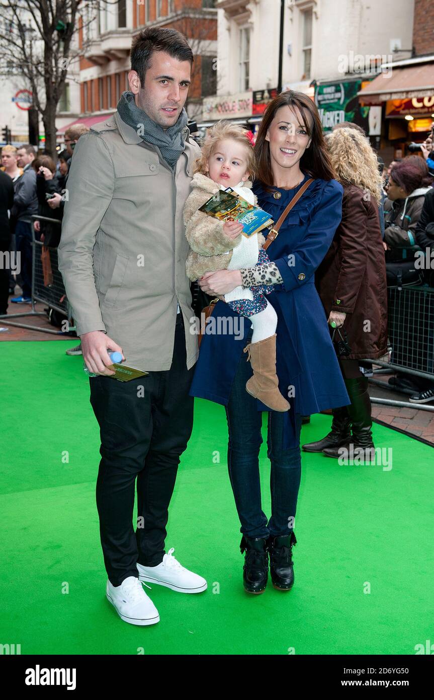 Nicola Tappenden arrives at the UK premiere of Yogi Bear 3D, in ...