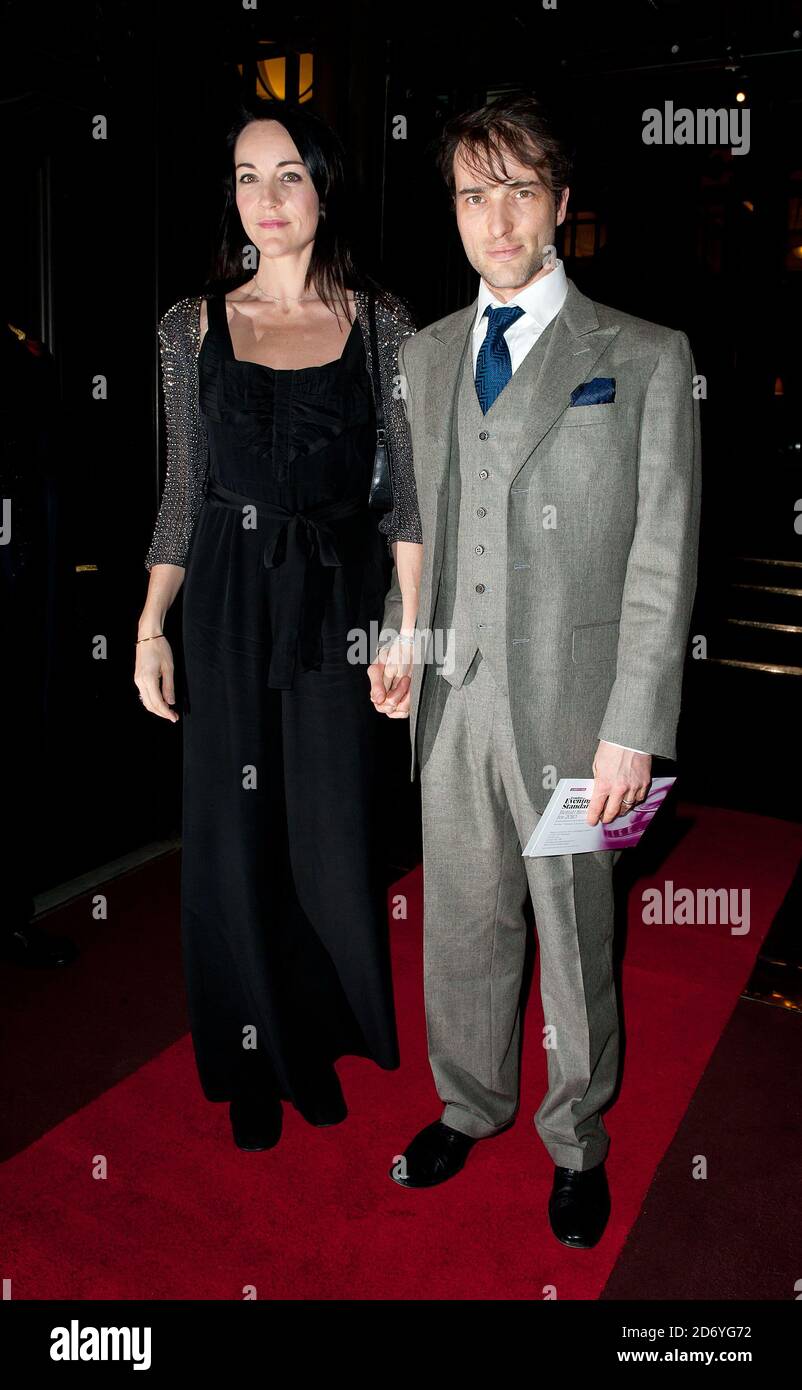 Ed Stoppard arrives at the London Evening Standard British Film Awards ...