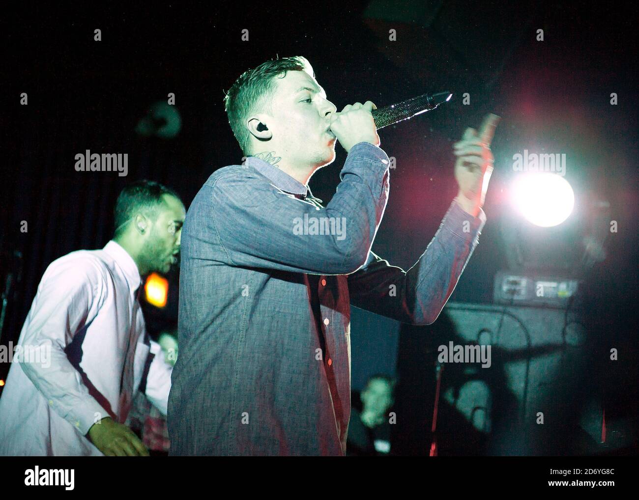 Professor Green performs on stage at the Scala in central London Stock ...