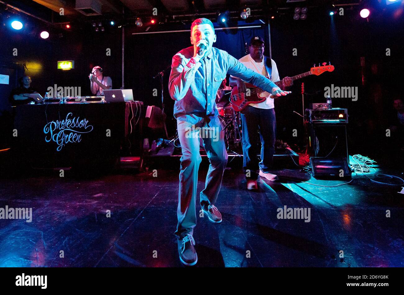 Professor Green performs on stage at the Scala in central London Stock ...
