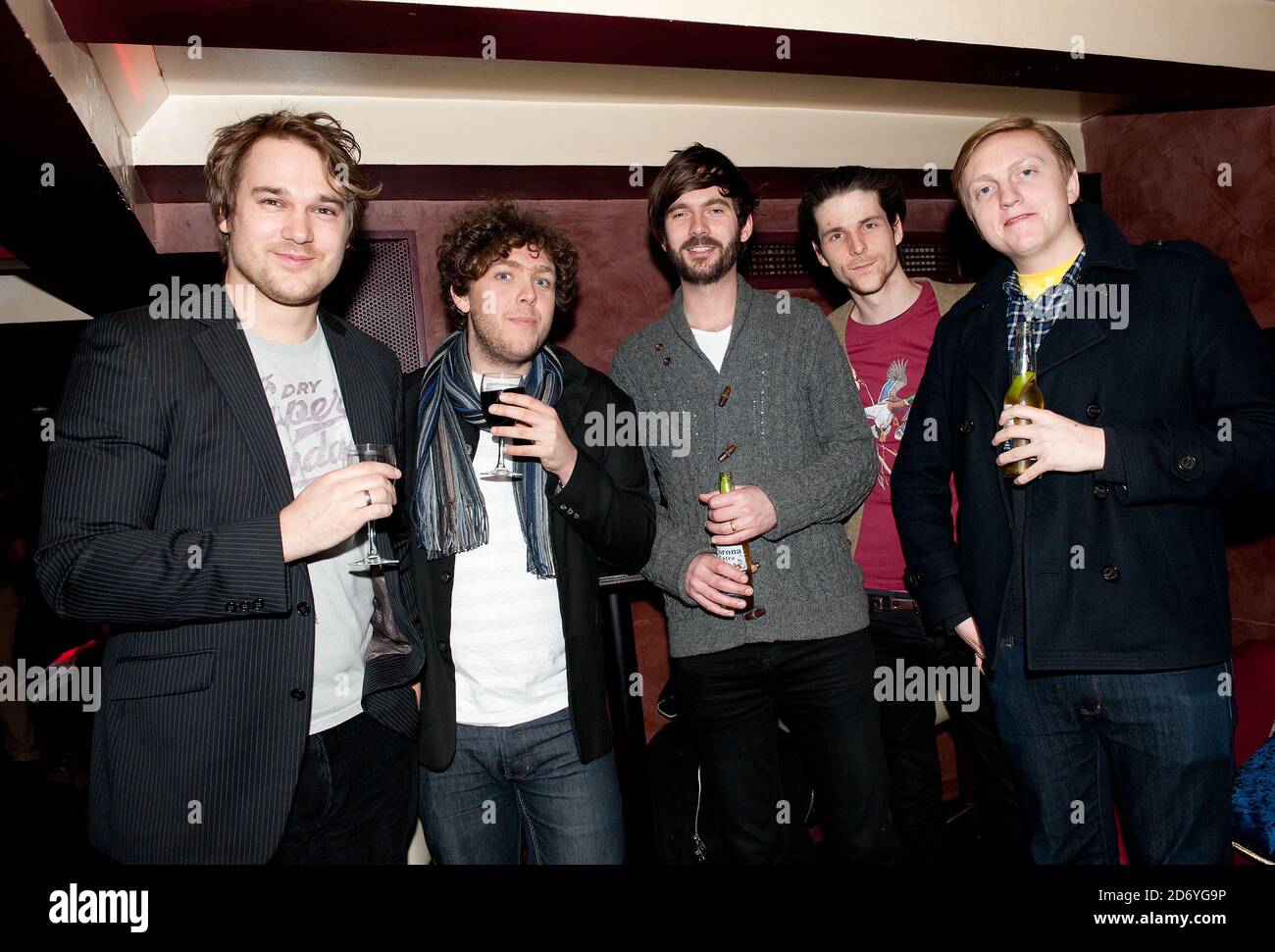 Union Sound Set pictured backstage at the Music Producers Guild awards ...