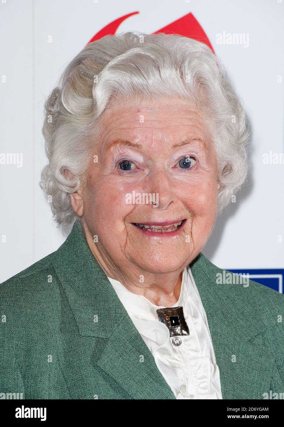 June Spencer attending the 2011 Oldie of the Year Awards, at Simpsons ...