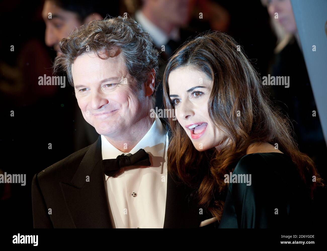 Colin Firth arriving at the 2011 Orange British Academy Film Awards at ...