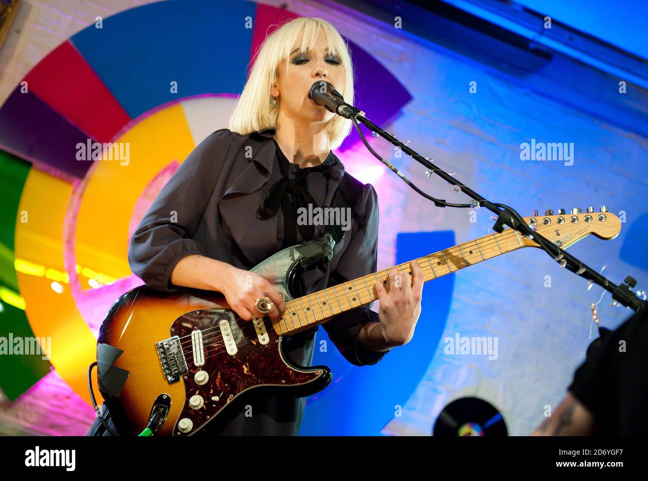 The Joy Formidable perform during the recording of Topman CTRL MX, in ...