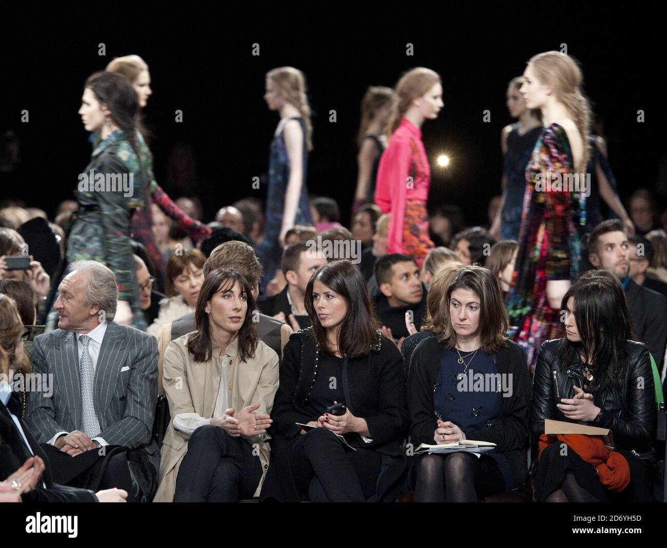 Samantha Cameron and personal stylist Isabel Spearman attending the ...