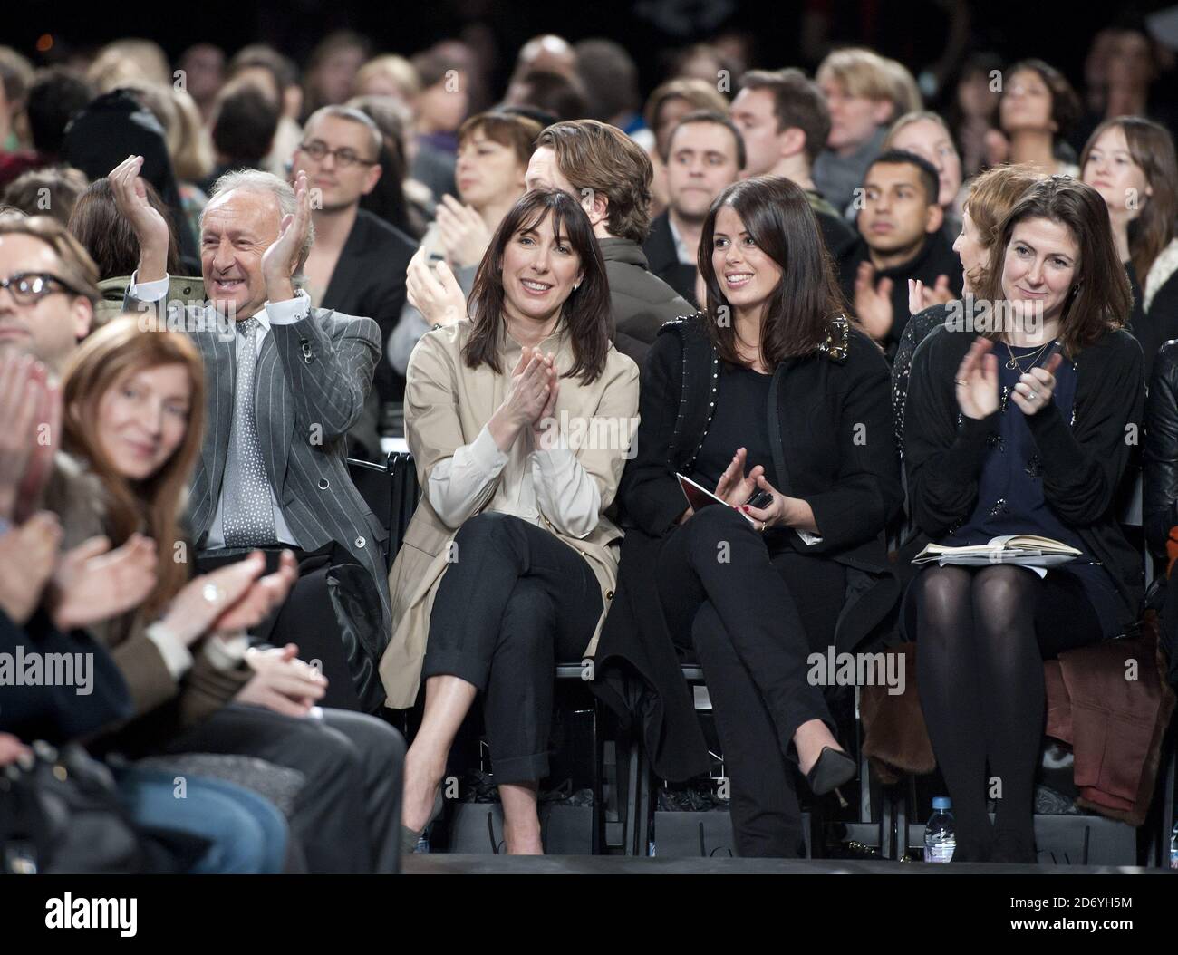Samantha Cameron and personal stylist Isabel Spearman attending the ...