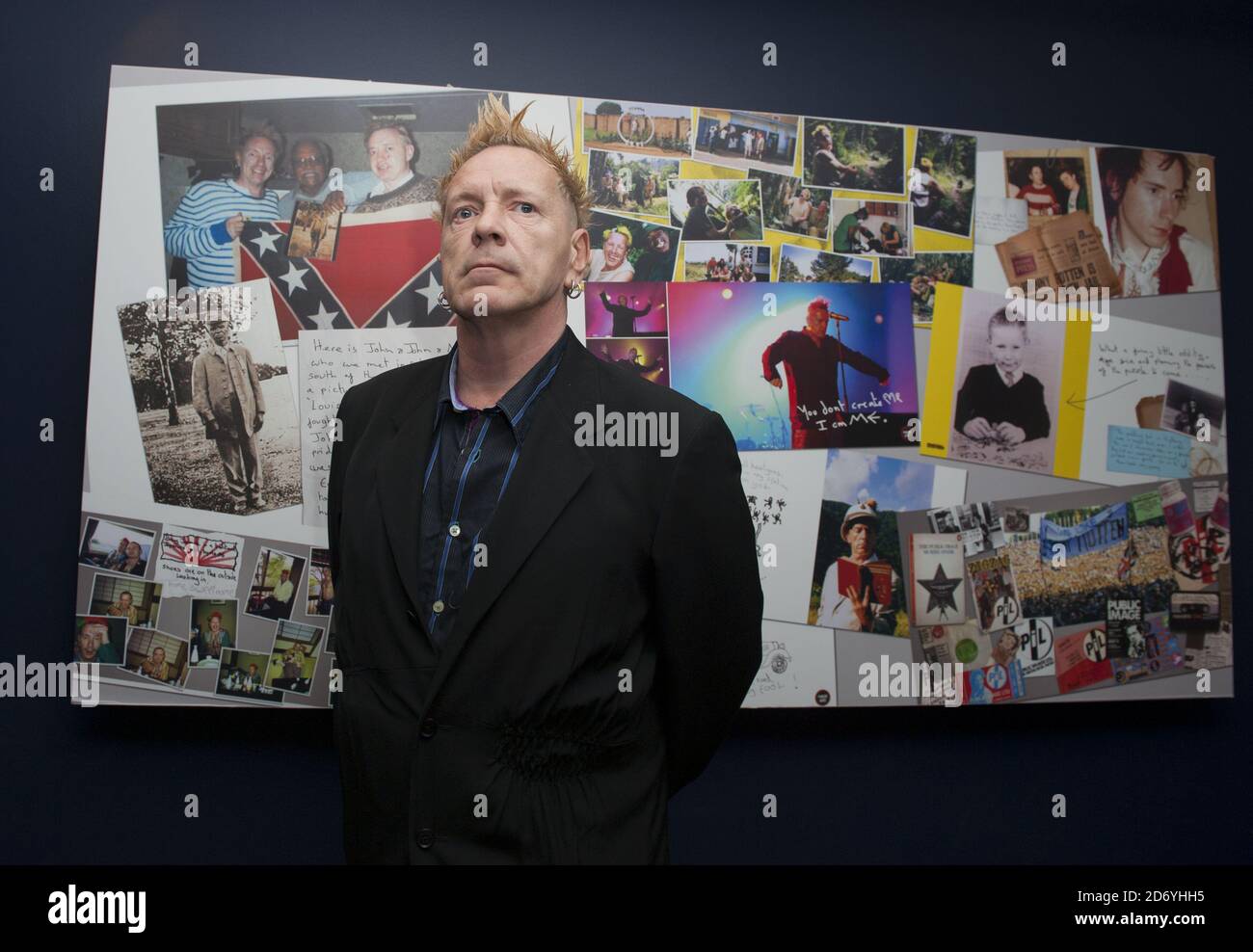 John Lydon pictured at the launch of his new book, Mr Rotten's ...