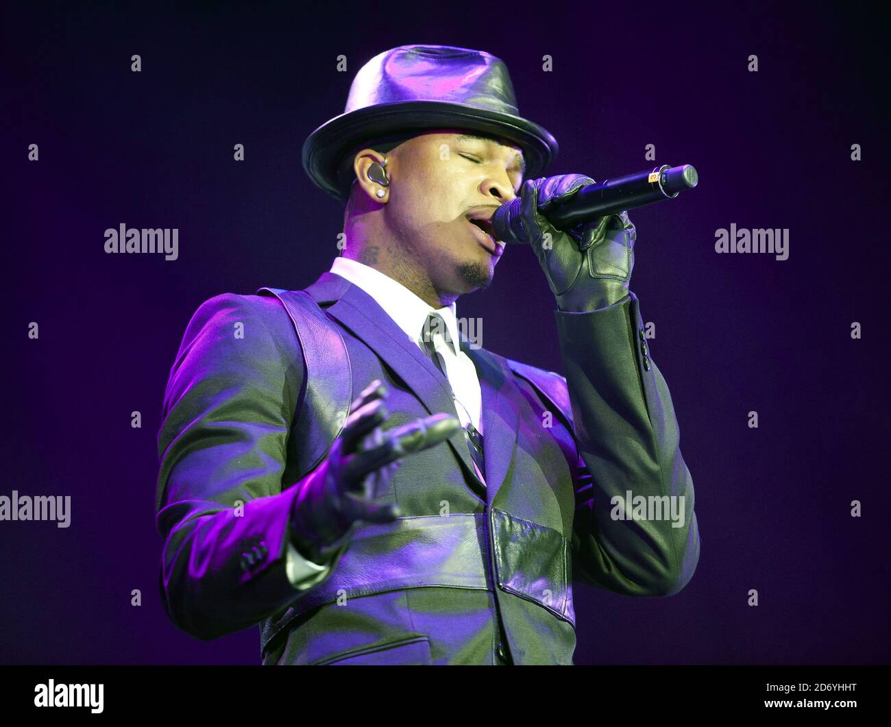 Ne-Yo performing at the O2 Arena in east London Stock Photo - Alamy