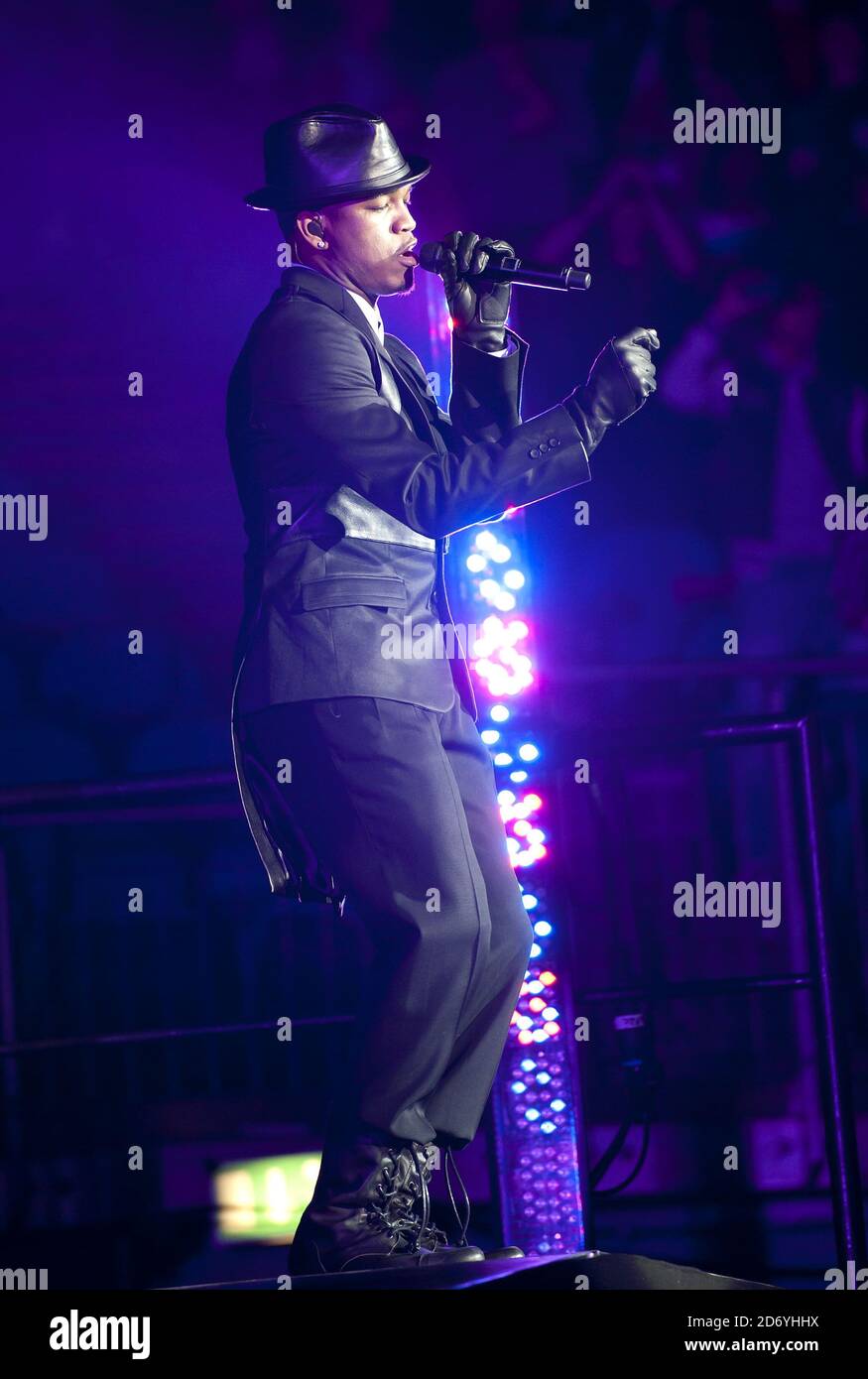 Ne-Yo performing at the O2 Arena in east London Stock Photo - Alamy
