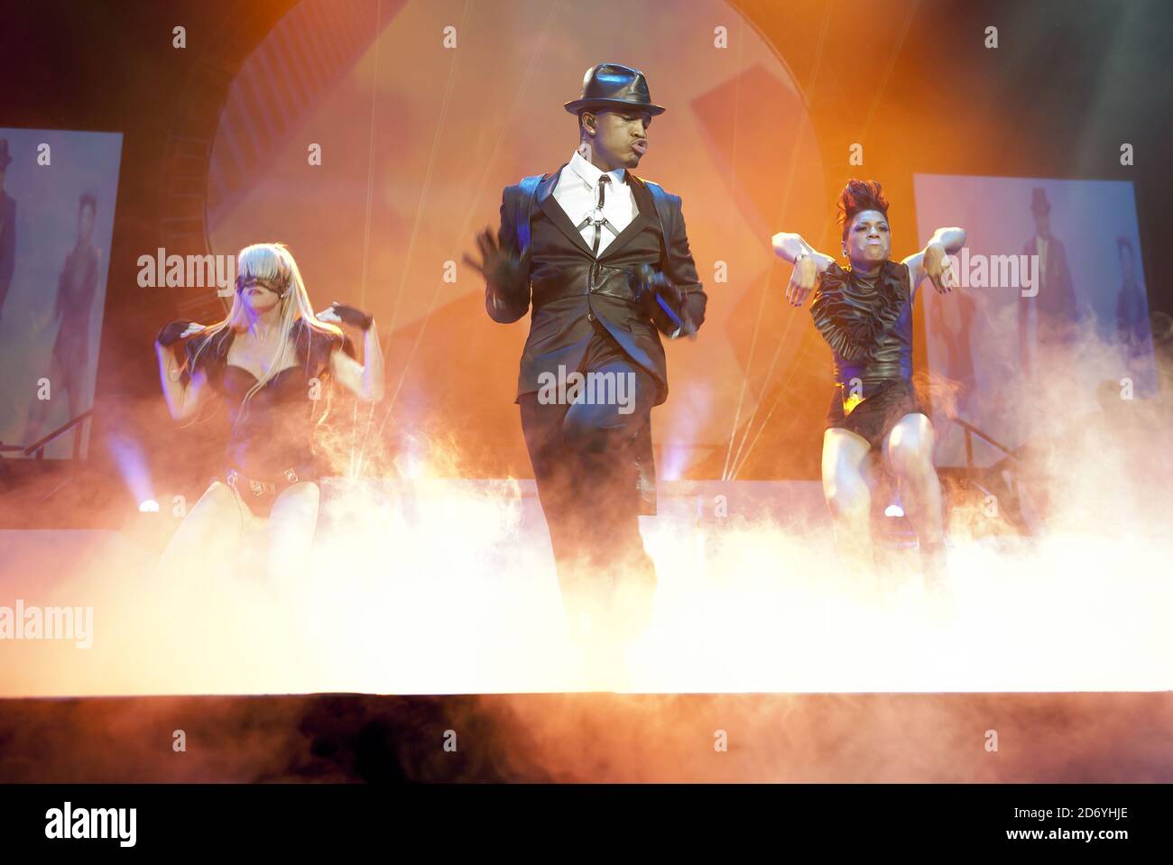 Ne-Yo performing at the O2 Arena in east London Stock Photo - Alamy
