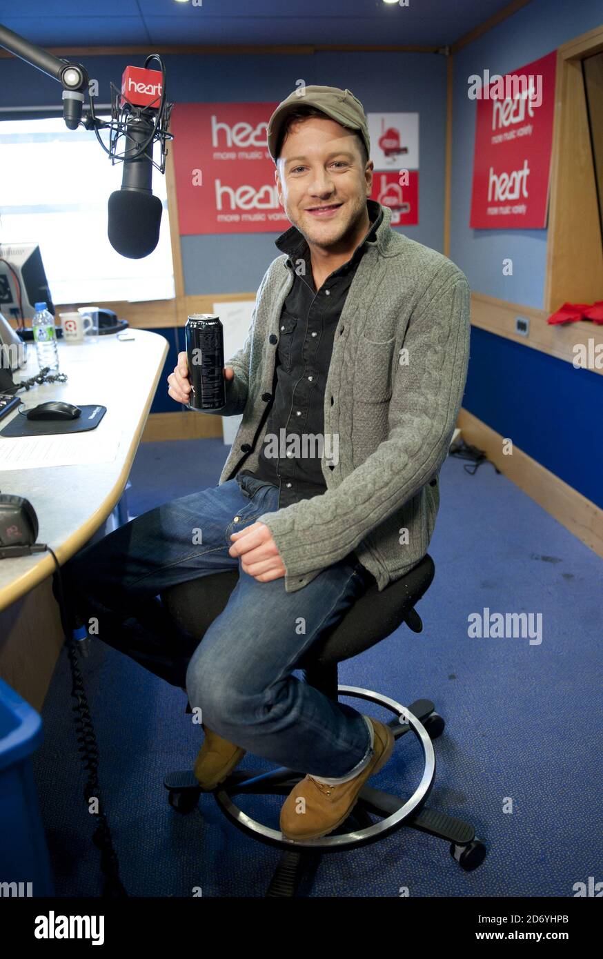 Matt Cardle pictured during the 2011 Have a Heart appeal, Heart FM's ...