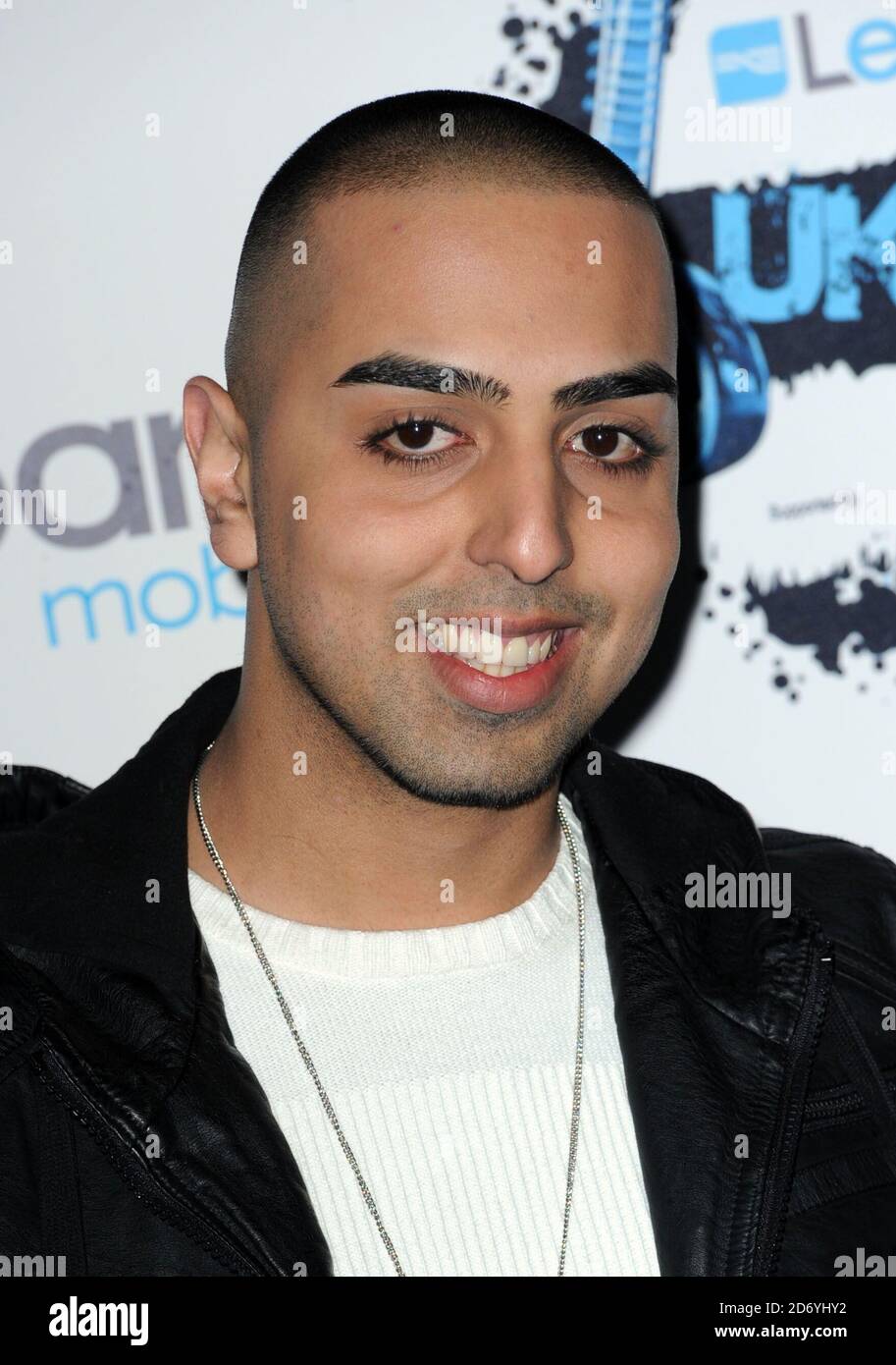 Aron B arrives at the UK Asian Music Awards, at the Roundhouse in north ...