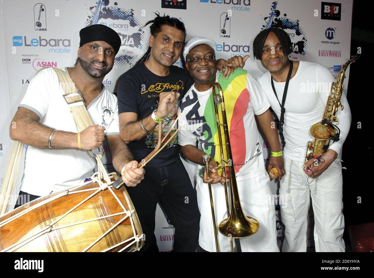 Apache Indian pictured backstage at the UK Asian Music Awards, at the ...