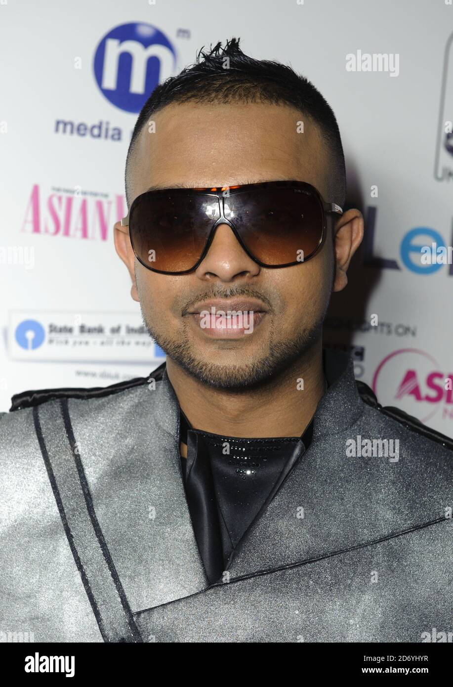 Best Urban Act award winner Mumzy Stranger pictured backstage at the UK ...