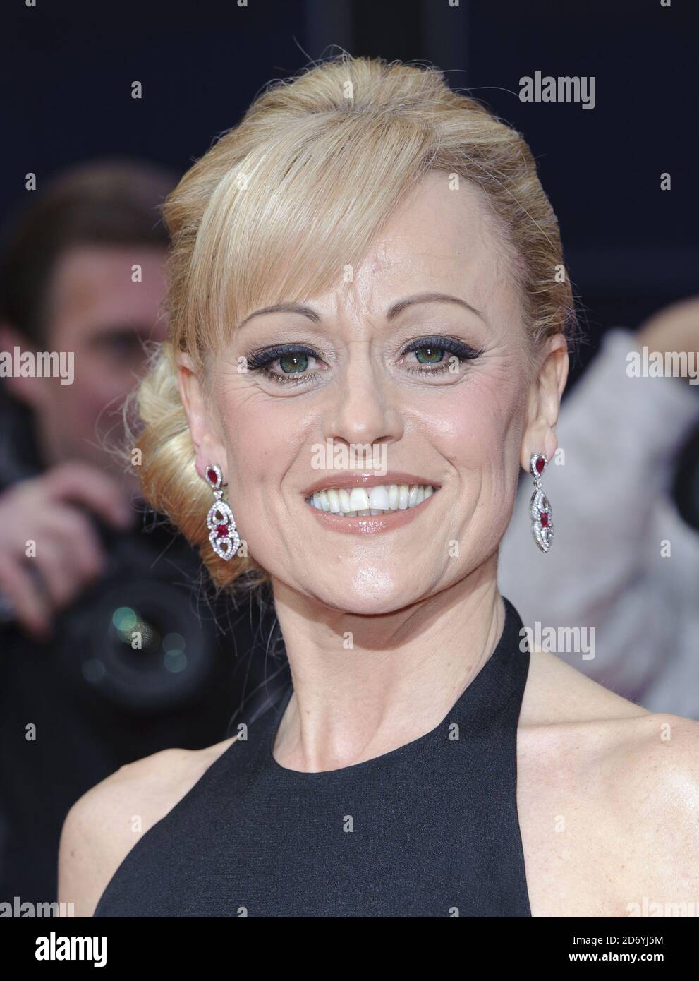 Tracie Bennett arrives at the 2011 Laurence Olivier Awards at the ...