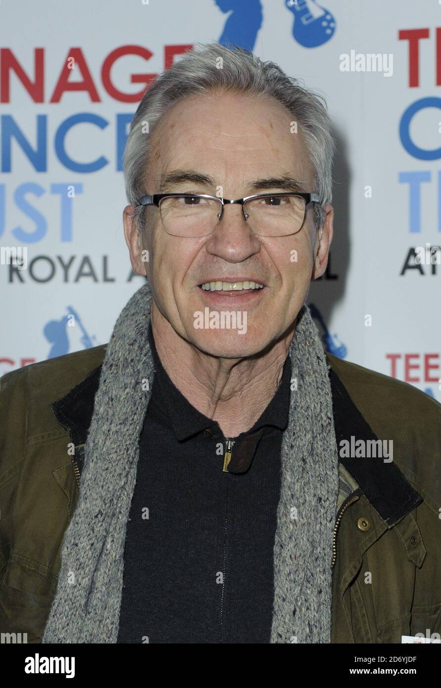 Larry Lamb pictured backstage at the Concerts for Teenage Cancer Trust ...