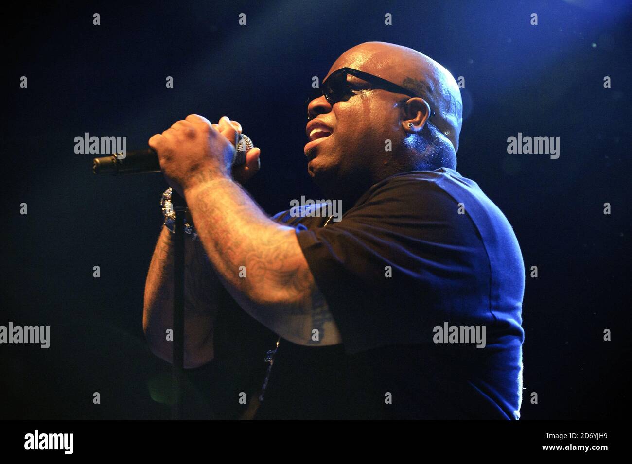 Cee Lo Green on stage at the Shepherd's Bush Empire in west London ...