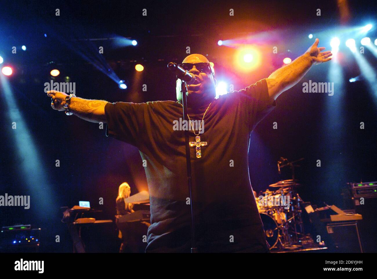 Cee Lo Green on stage at the Shepherd's Bush Empire in west London ...
