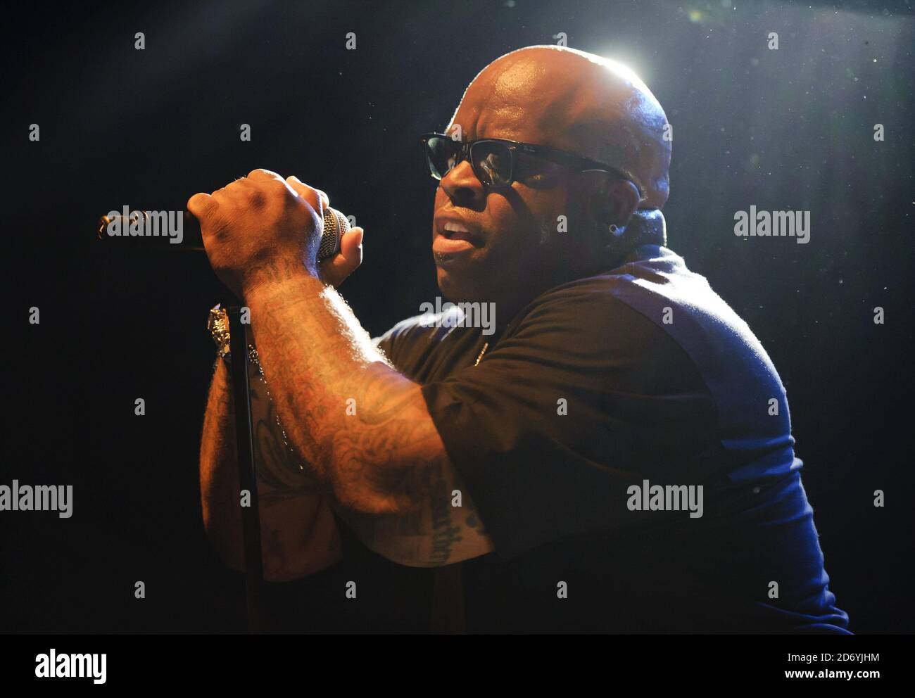 Cee Lo Green on stage at the Shepherd's Bush Empire in west London ...