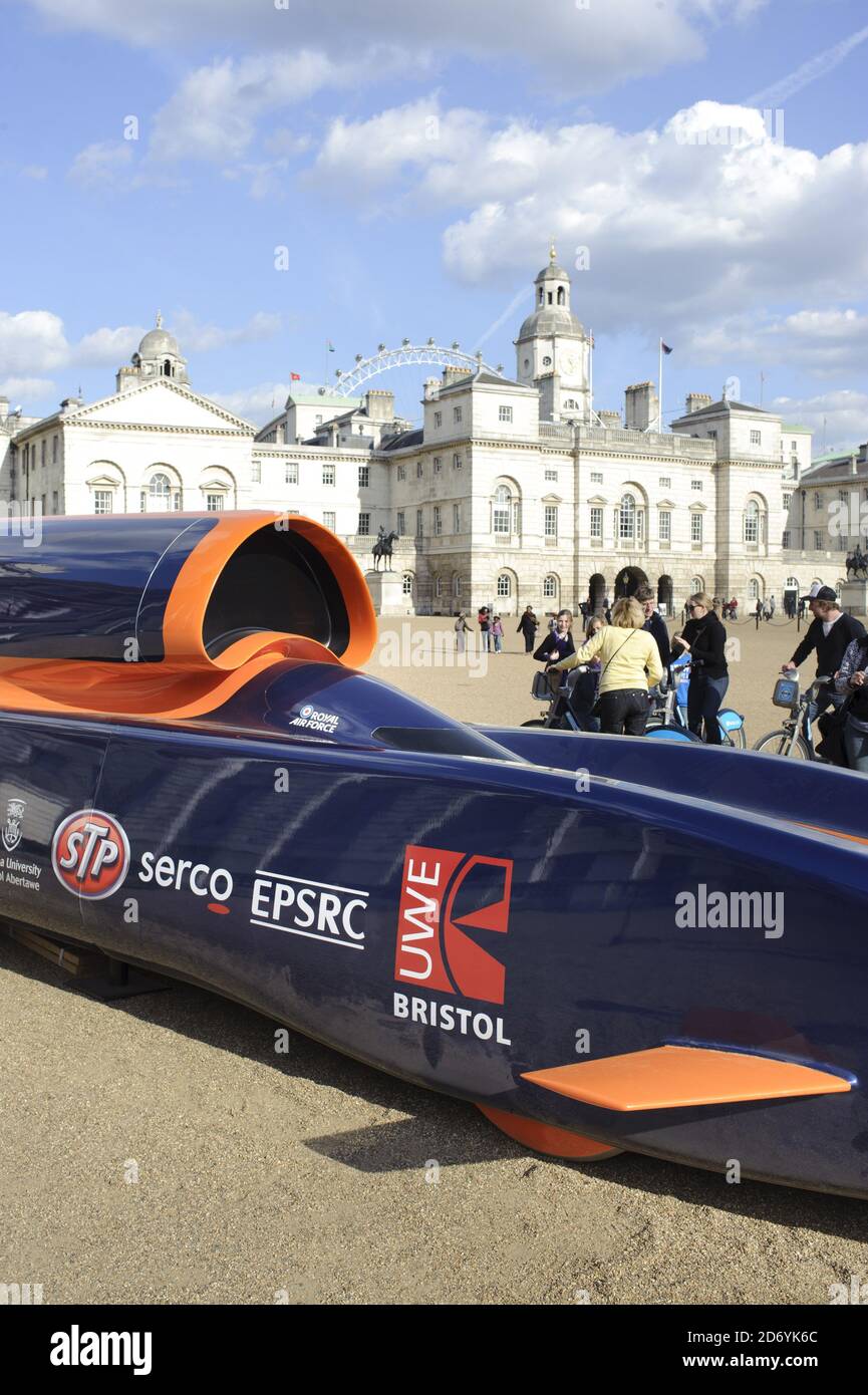 Land speed record car model hi-res stock photography and images - Alamy