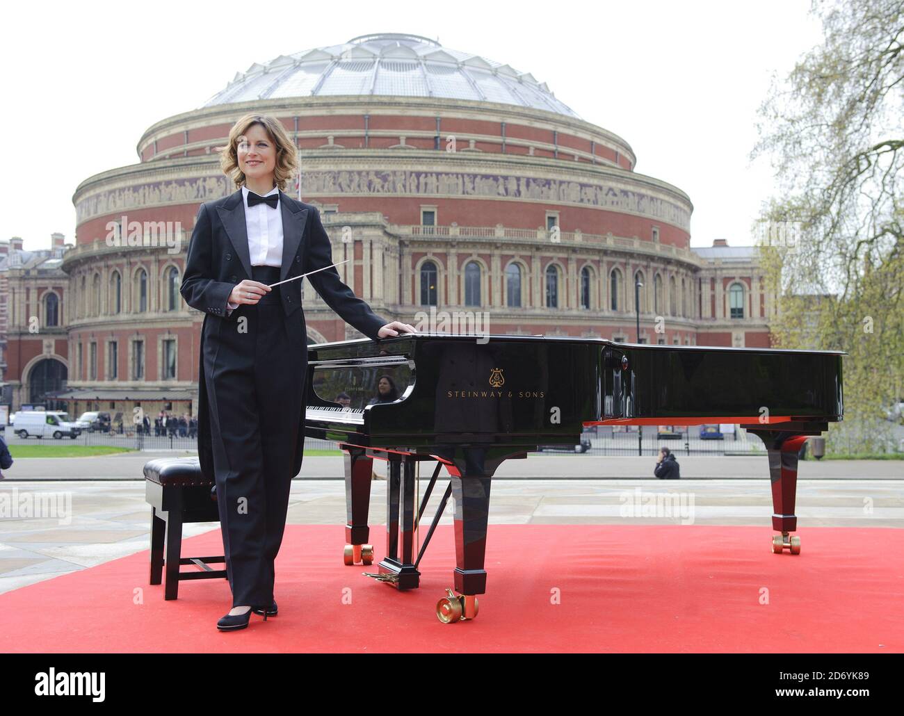 Katie Derham pictured at the launch of the BBC Proms 2011, at the ...