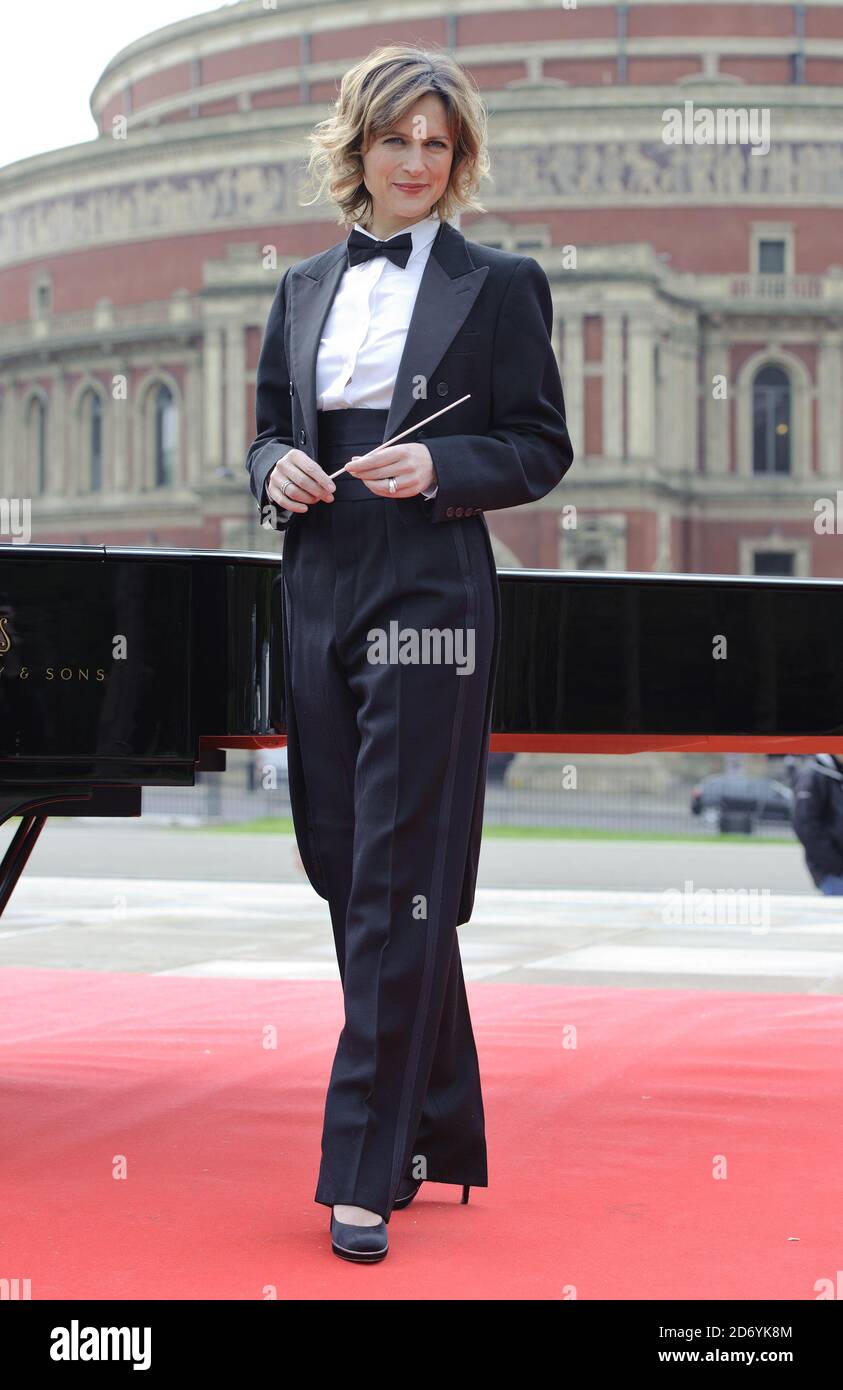 Katie Derham pictured at the launch of the BBC Proms 2011, at the ...