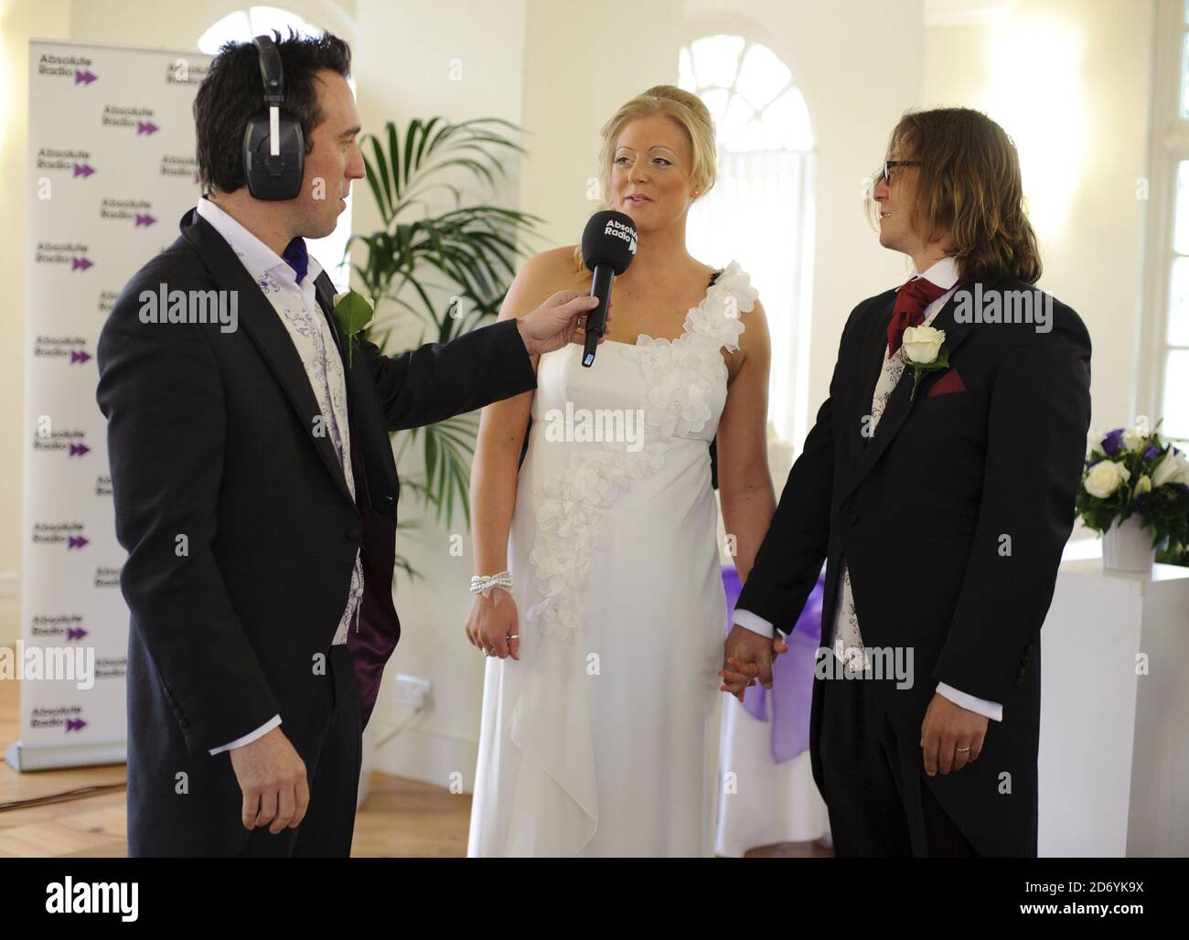 Rikki Parker and Rachel Barrett (pictured with Christian O'Connell) get ...