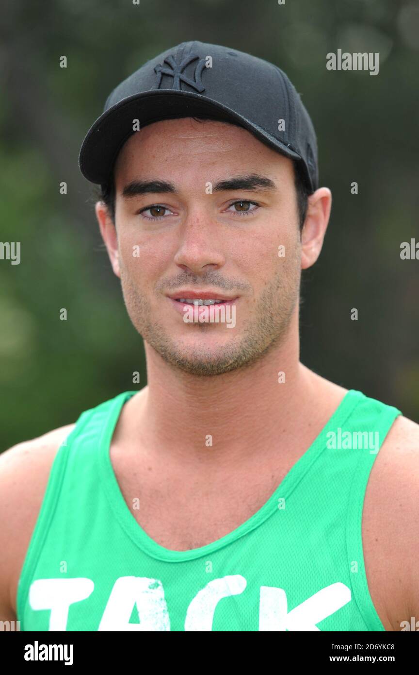 Jack Tweed pictured at the start of the 2011 London Marathon, at ...