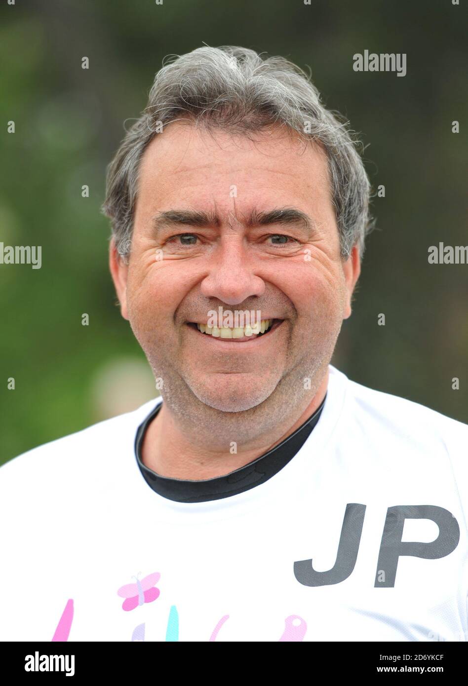 Jonathan Pearce pictured at the start of the 2011 London Marathon, at ...