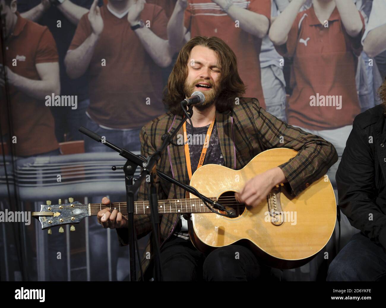 The Guillemots perform during a live broadcast by Absolute Radio from ...