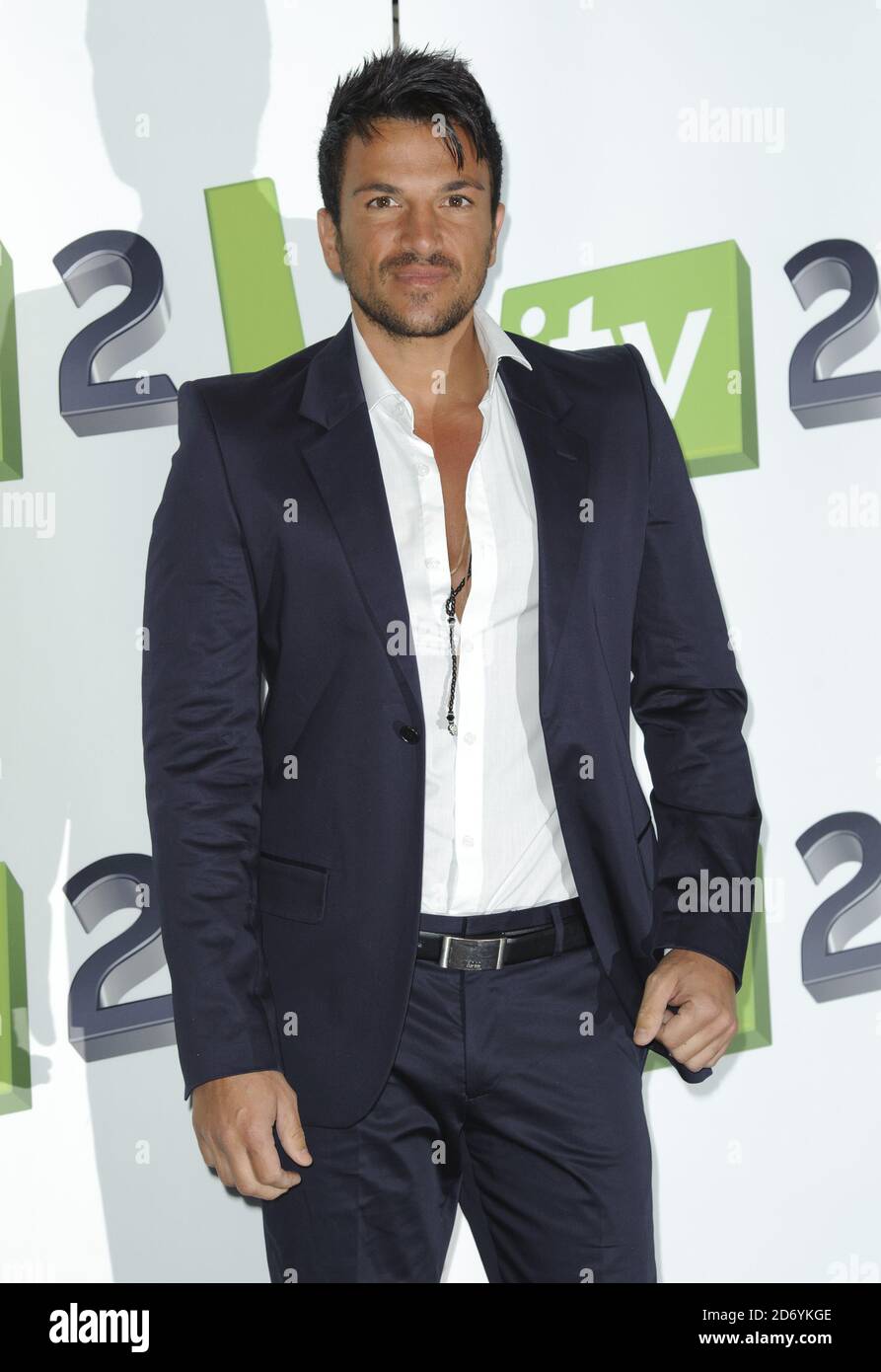 Peter Andre pictured at the launch of his new reality TV show, Peter ...
