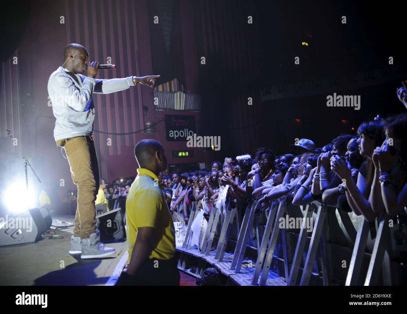 Talay Riley performing at the Hammersmith Apollo in west London Stock ...
