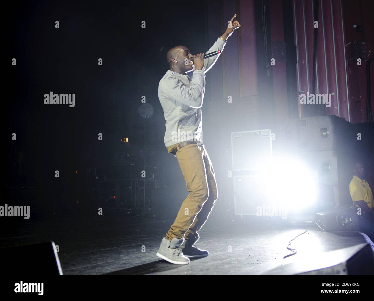 Talay Riley performing at the Hammersmith Apollo in west London Stock ...