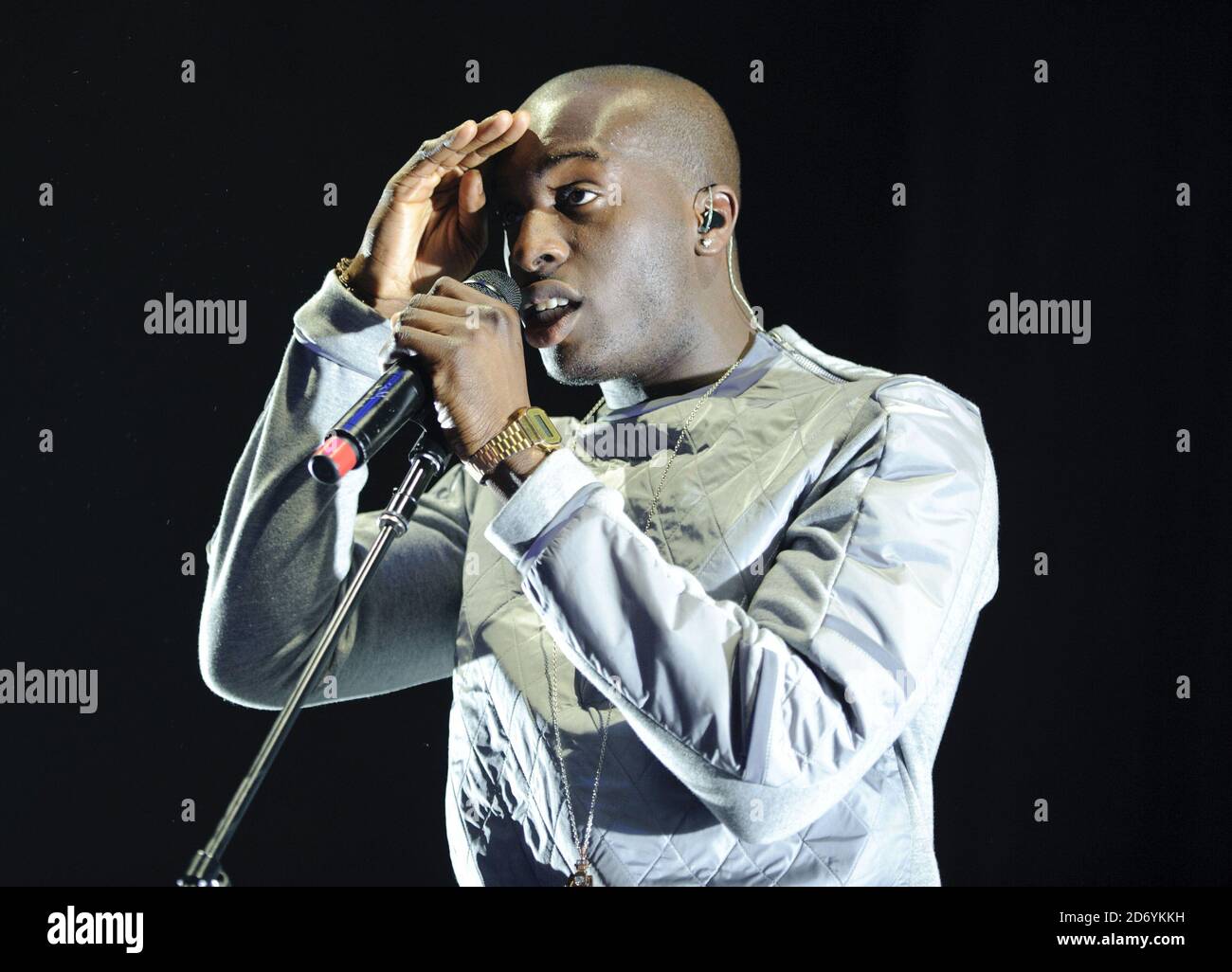 Talay Riley performing at the Hammersmith Apollo in west London Stock ...