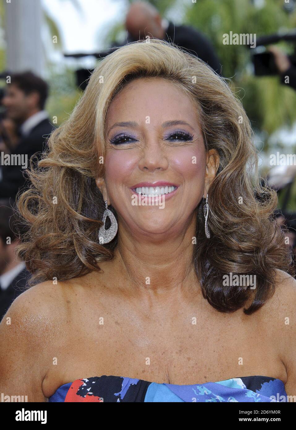 Denise Rich arriving at the premiere of Midnight in Paris, the opening ...