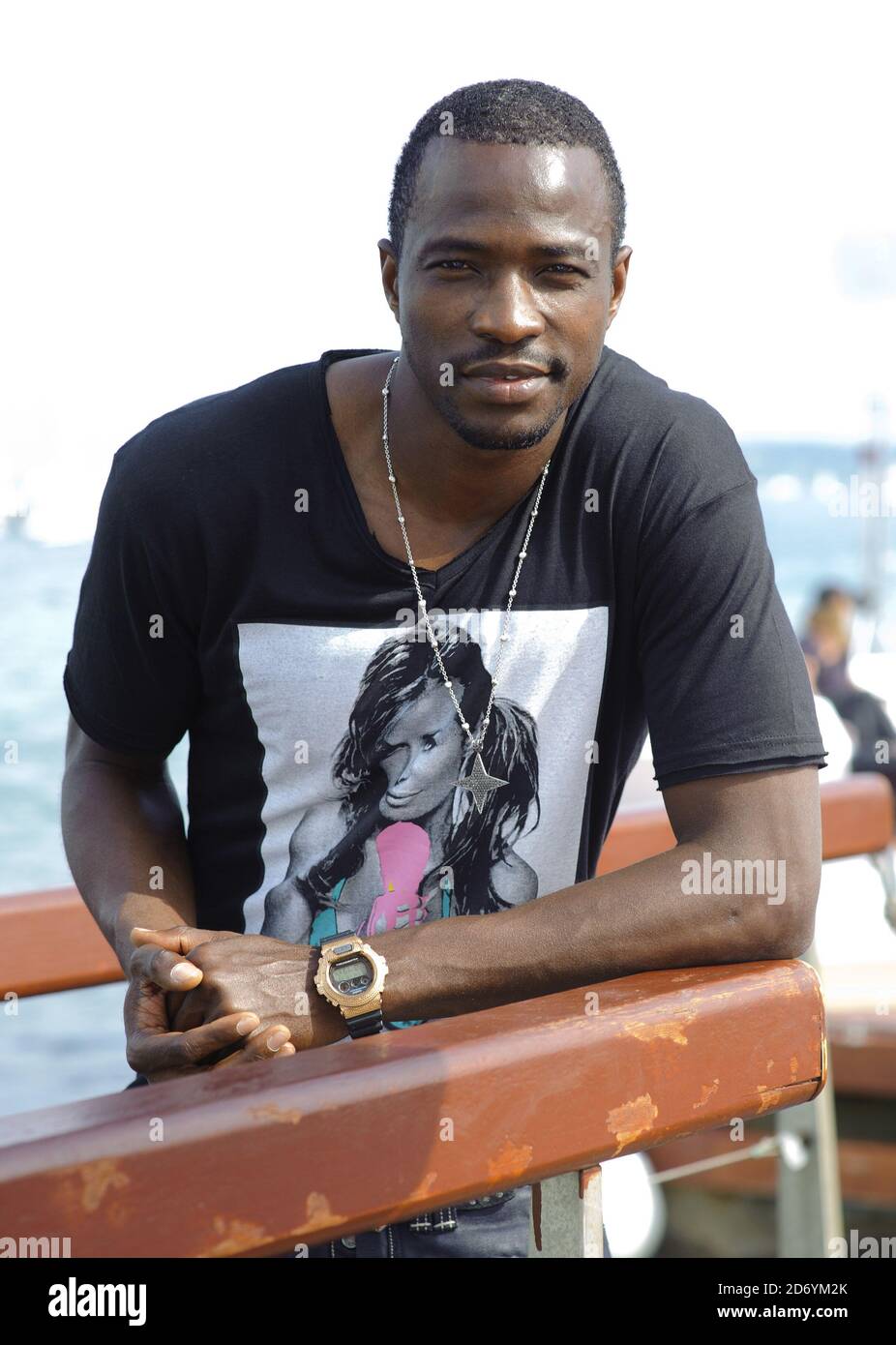 Footballer John Utaka pictured ahead of the release of his documentary ...