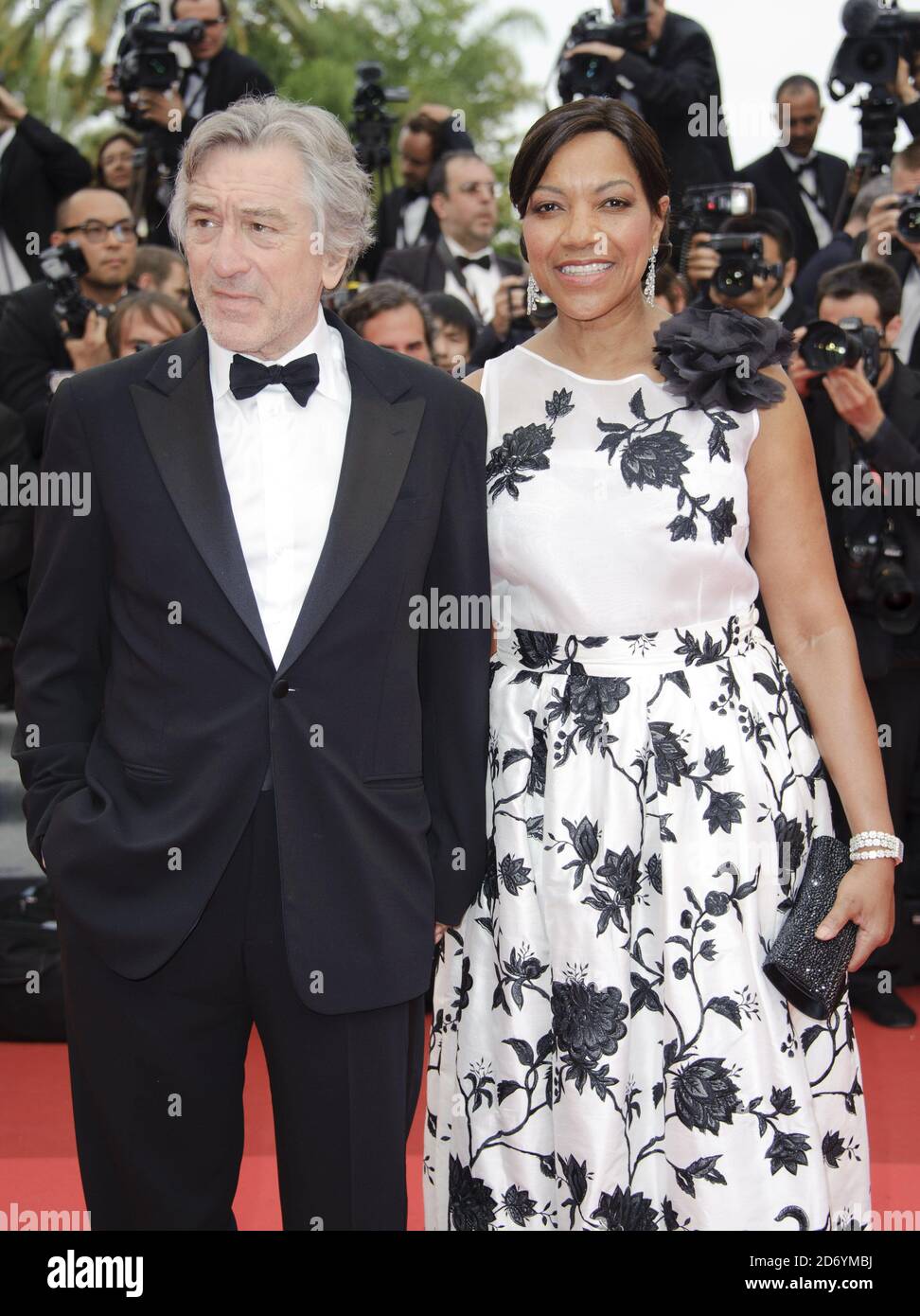 Robert De Niro and Grace Hightower arrive at the premiere of Pirates of ...