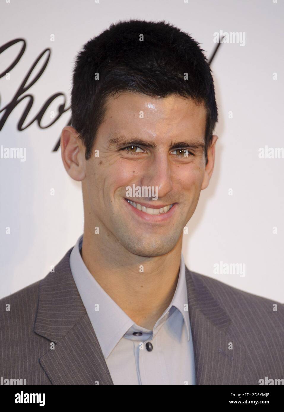 Novak Djokovic arrives at the Fashion For Relief fashion show, held ...