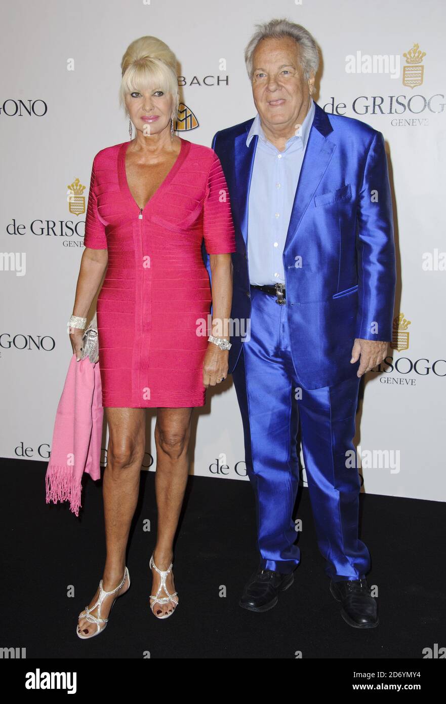 Ivana Trump attending the De Grisogono party during the 64th Cannes ...