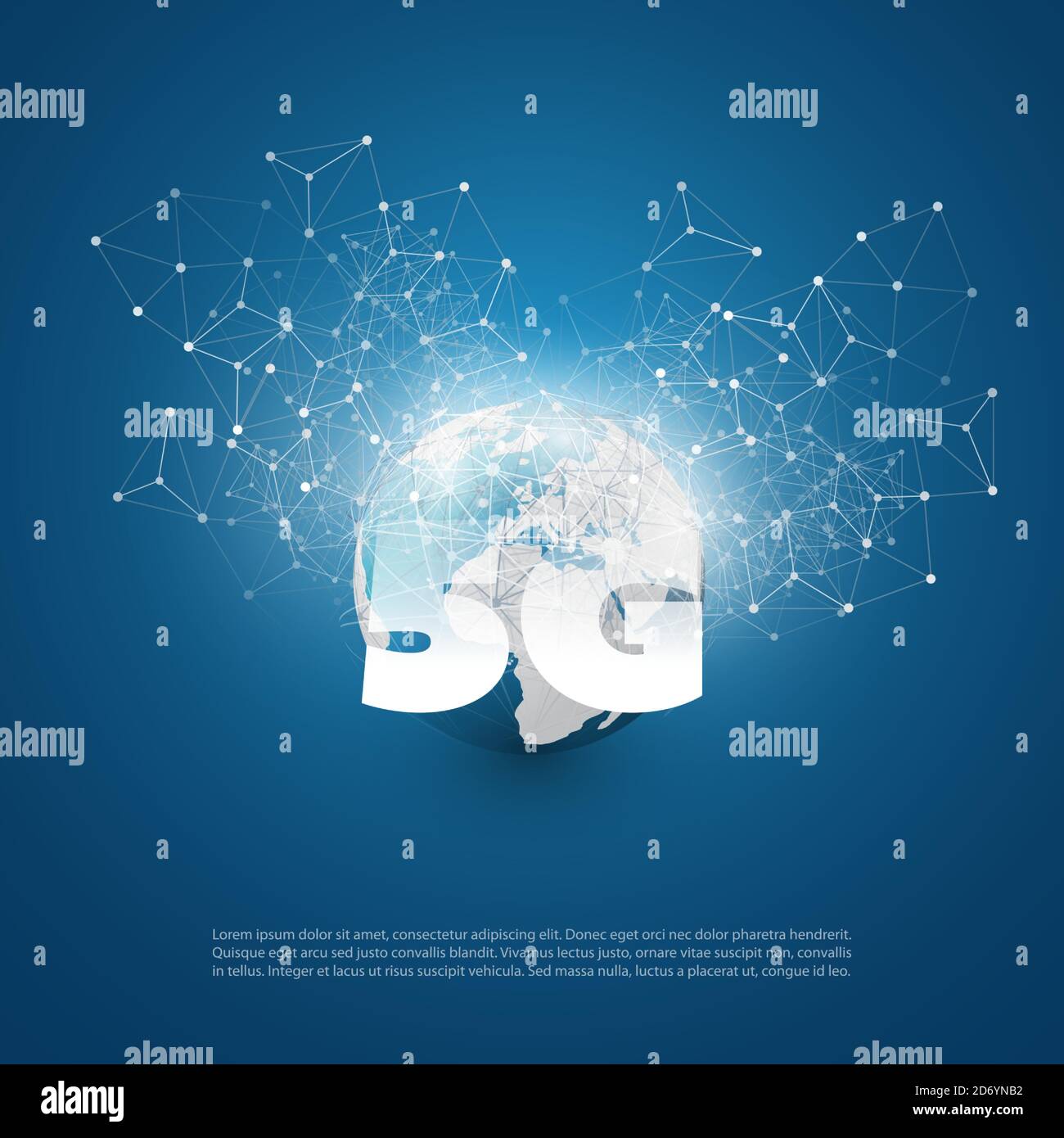 5G Network Label with Network Mesh- High Speed, Broadband Wireless ...