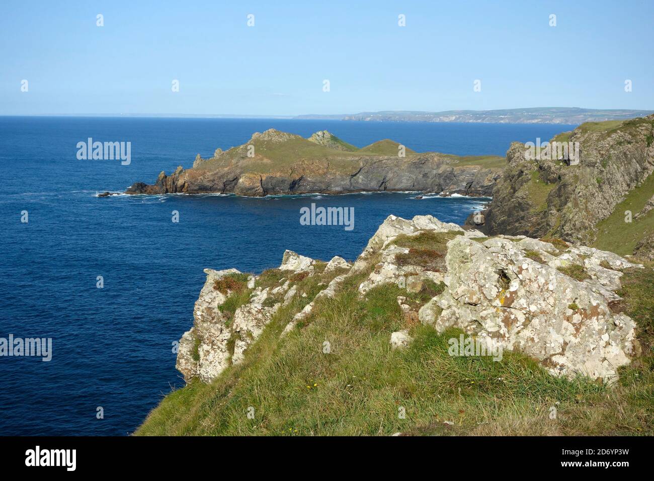 Pentire Point, Pentire Head Headland, North Cornwall, England, UK in ...